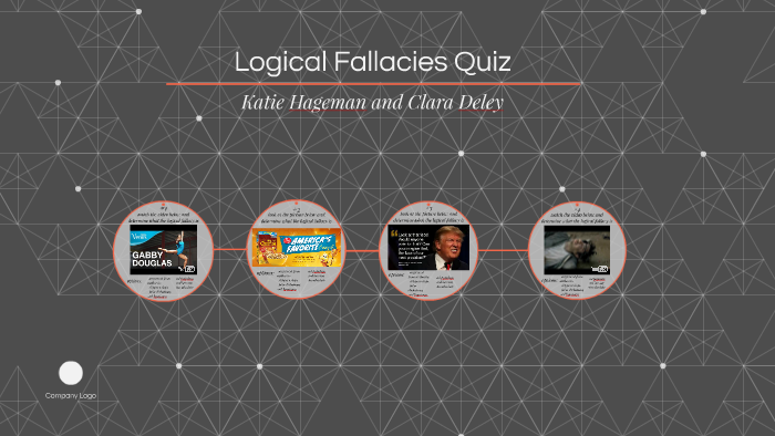 Logical Fallacies Quiz by Katie Hageman