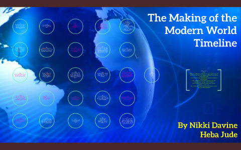 The Making of the Modern World Timeline by Nikki Davine on Prezi