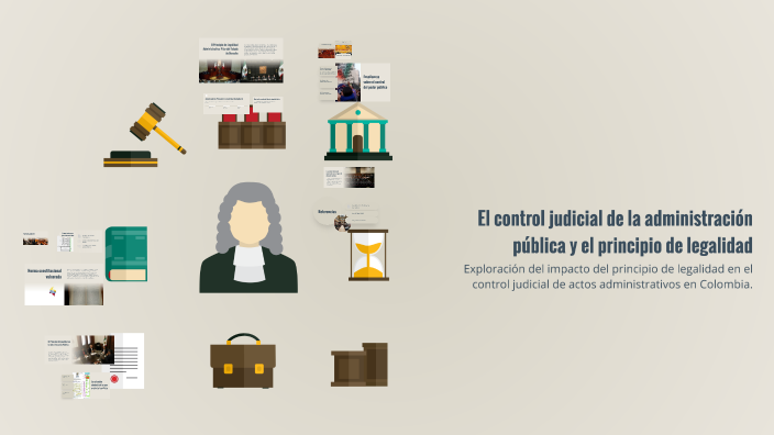 El control judicial de la administración pública y el principio de ...