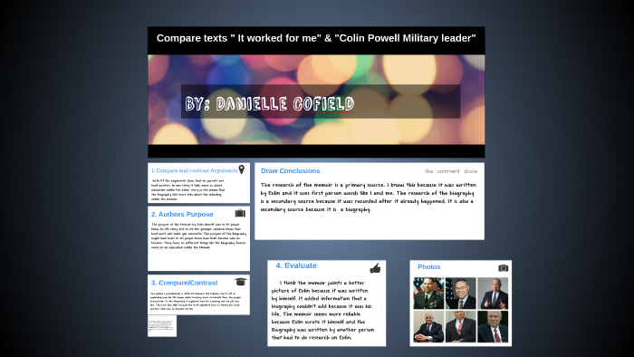 Compare and contrast Arguments by danielle cofield on Prezi