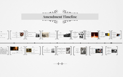 Amendment Timeline by cesilee nichols on Prezi