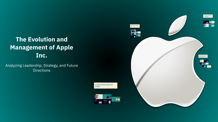 The Evolution and Management of Apple Inc. by Ozod Ibragimov on Prezi