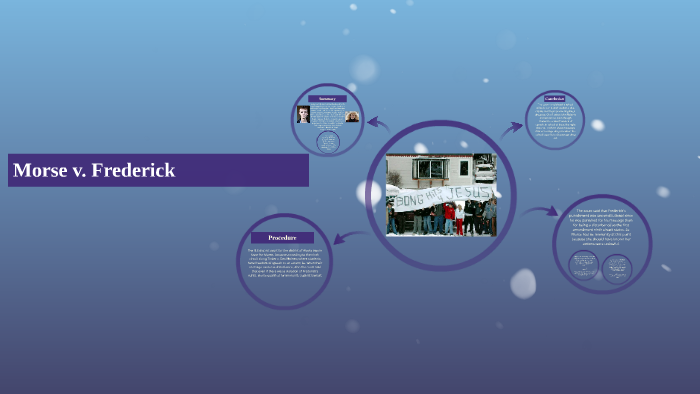 Morse v. Frederick by Kaitie Davidson on Prezi