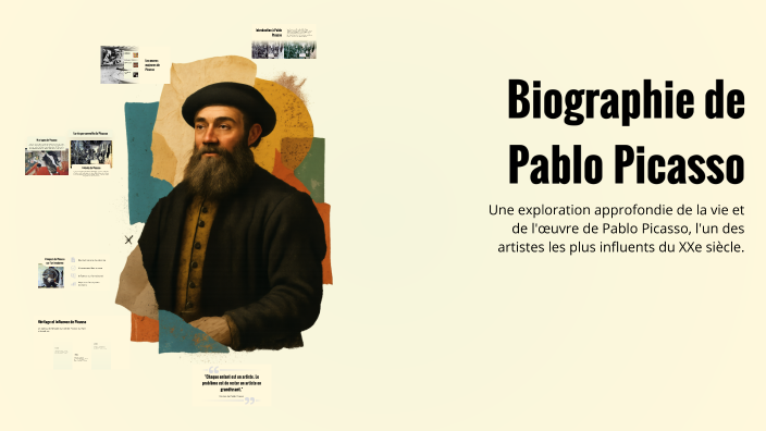 Biographie de Pablo Picasso by douae og on Prezi