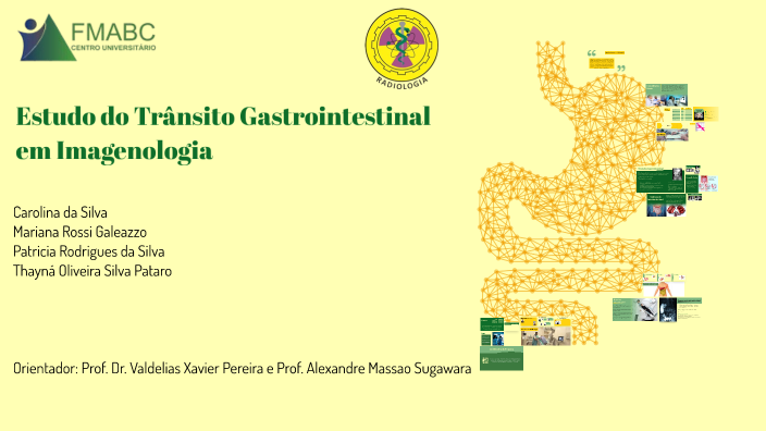 Estudo do Trânsito Gastrointestinal em Imagenologia by thayna oliveira ...