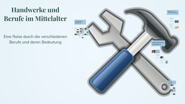Handwerke und Berufe im Mittelalter by Milica Ninkovic on Prezi