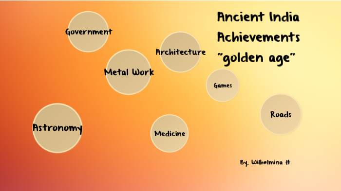 Ancient India Achievements (mostly Gupta empire by Wilhelmina ...