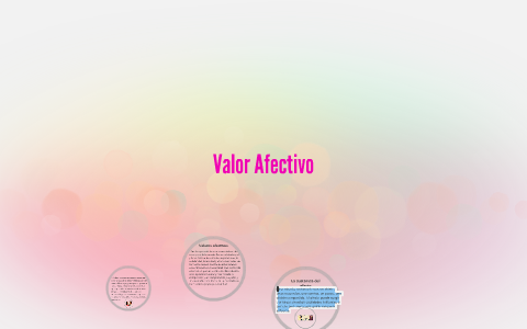 Valor Afectivo by Arlette Cardenas Ramirez on Prezi