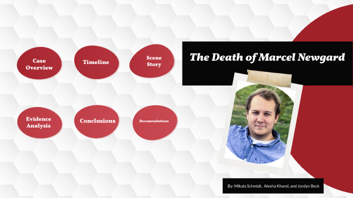 The Death of Marcel Newgard by Mikala Schmidt on Prezi