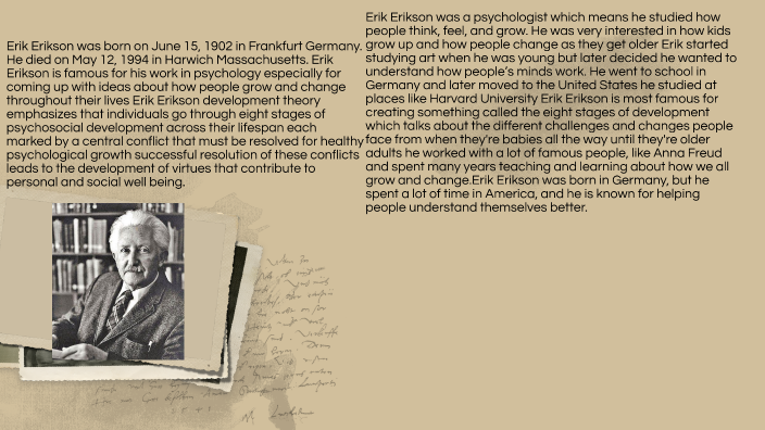 Erik Erikson by Haiden Scott on Prezi