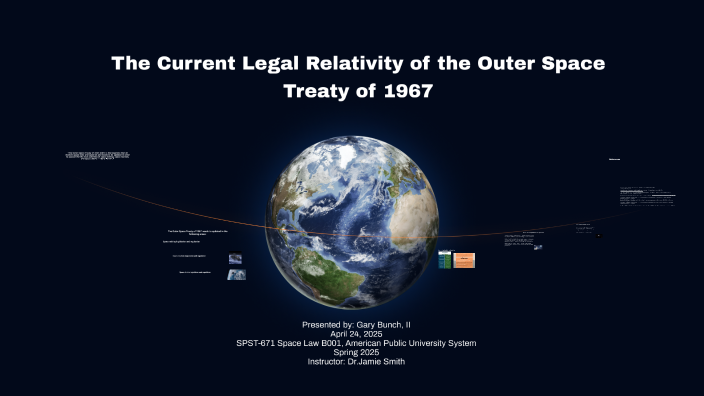 The Current Legal Relativity Behind the Outer Space Treaty by Gary ...