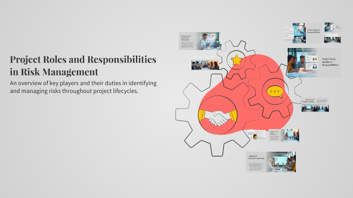 Project Roles and Responsibilities in Risk Management by Kiitan Olowoyo ...