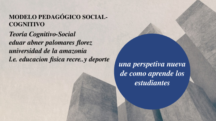 modelo pedagogico social cognitivo by eduar palomares on Prezi