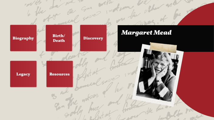 Margaret Mead Biography by Shahd AbdulKarim on Prezi