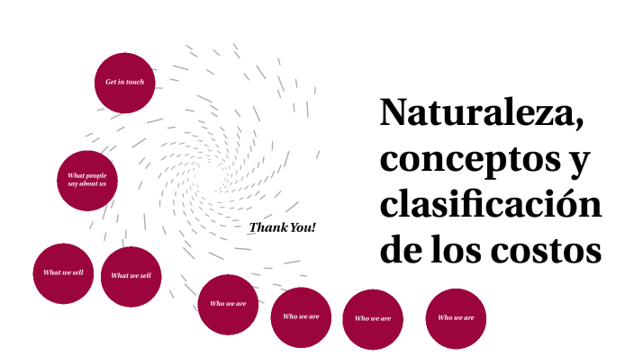 Naturaleza, conceptos y clasificación de los costos by Claudia Medina on Prezi