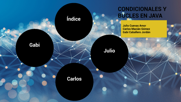 Condicionales y bucles en Java by Julio Cuevas on Prezi