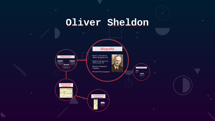 Oliver Sheldon by Tomás Jaramillo on Prezi