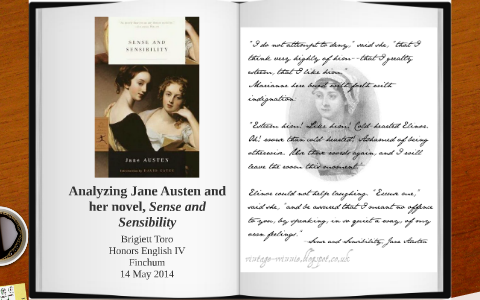 Analyzing Jane Austen and her novel, Sense and Sensibility by brigiett ...