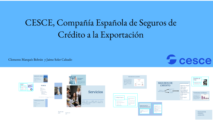 CESCE, Compañía Española de Seguros de Crédito a la Exportación by ...