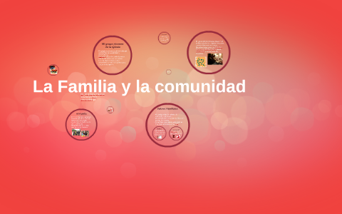 La Familia y la comunidad by Stephanie Thomas on Prezi