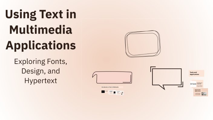 Using Text in Multimedia Applications by 3.30am Inquiry on Prezi