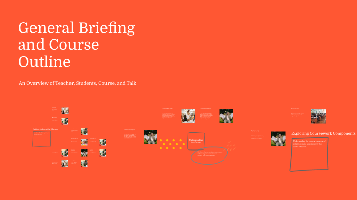 General Briefing and Course Outline by AIDA EZREEN on Prezi