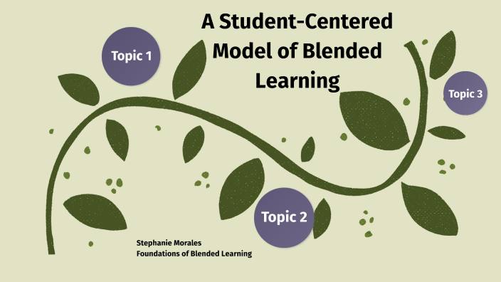 A Student-Centered Model of Blended Learning by Stephanie Morales on Prezi