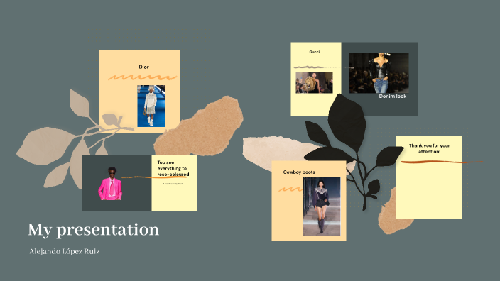 Catwalk by Raquel Montaño on Prezi