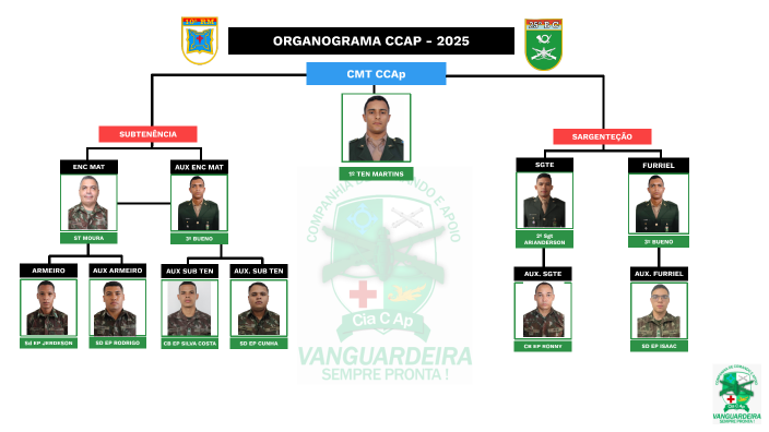 Organograma CCAP - 2025 by Isaac Gabriel on Prezi