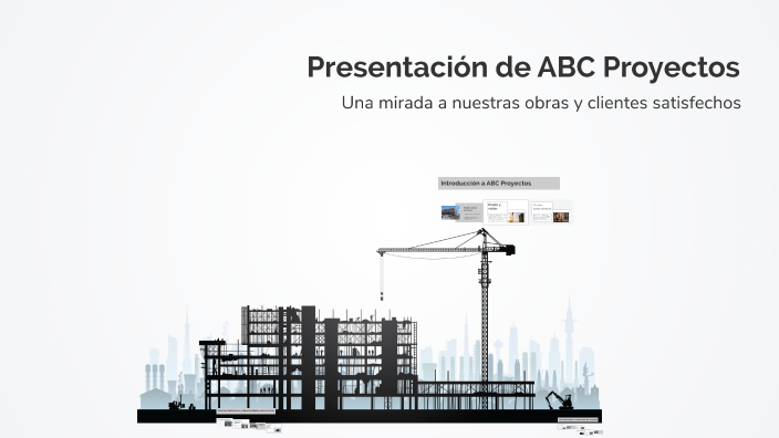 ABC Proyectos: Innovación en Construcción by Cristian Bugarin on Prezi