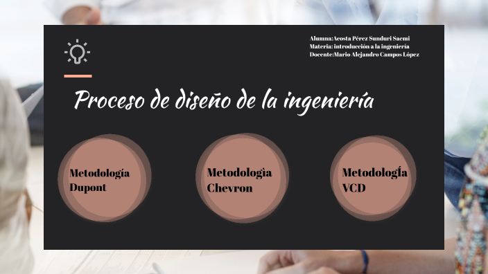 Proceso de diseño de la ingeniería by Sunduri Saemi Acosta Pérez on Prezi