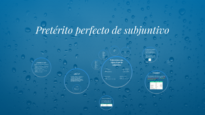 Pretérito perfecto de subjuntivo by Eloy Moreno Gallego on Prezi
