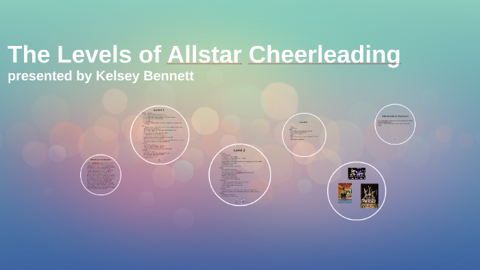 The Levels of Allstar Cheerleading by Sandra Bennett on Prezi