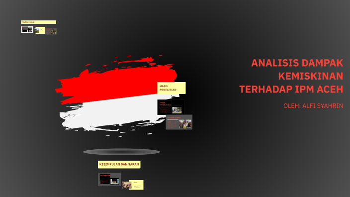 ANALISIS DAMPAK KEMISKINAN TERHADAP IPM ACEH by alfi syahrin on Prezi