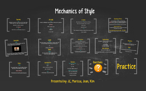 Mechanics of Style by Marissa Steimel