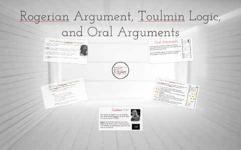 Rogerian Argument, Toulmin Logic, and Oral Arguments by Angelica Willis ...