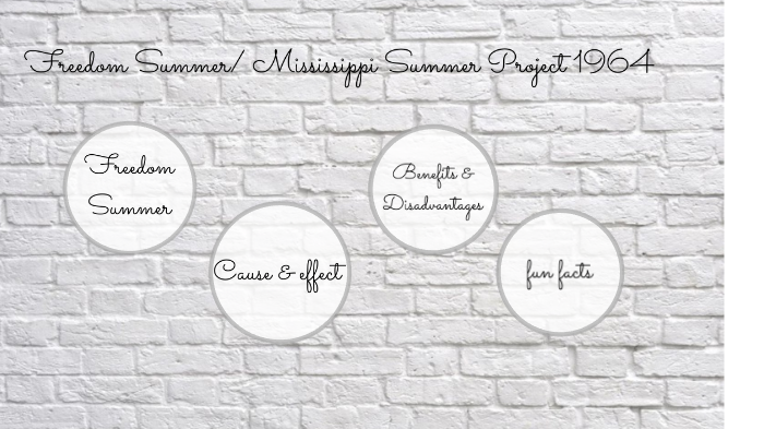 Freedom Summer by Erin Yuan on Prezi