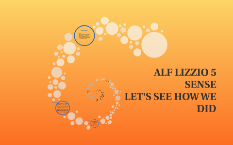 ALF LIZZIO 5 SENSES by David McIsaac on Prezi