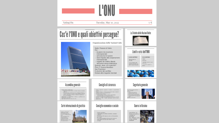 L'ONU by Yating Hu on Prezi