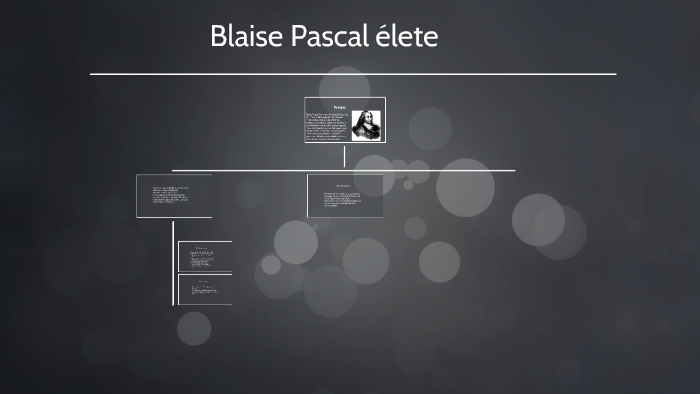 Blaise Pascal élete by Máté Batári on Prezi