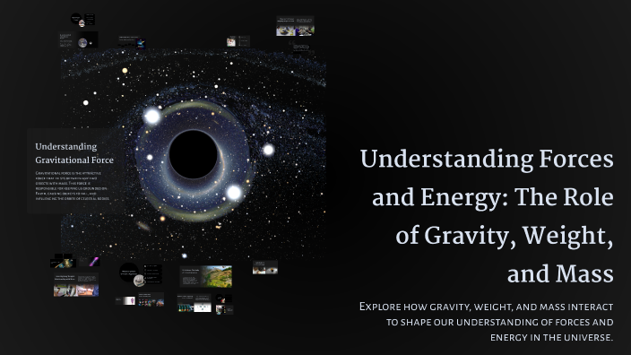 Understanding Forces and Energy: The Role of Gravity, Weight, and Mass ...