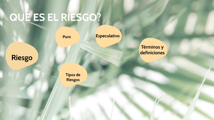 QUE ES EL RIESGO? by Julio César Núñez Holguín on Prezi