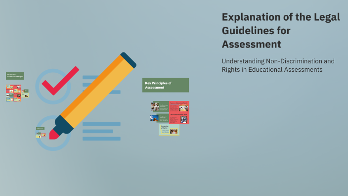 Explanation of the Legal Guidelines for Assessment by Kristen Cooper on ...