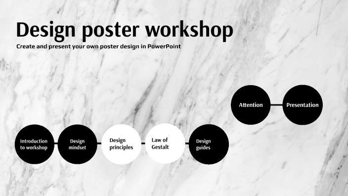 Design poster workshop by Mads Svaneklink on Prezi