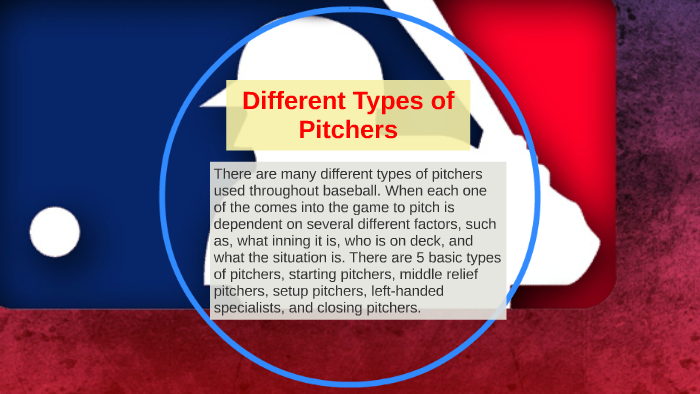 Different Types of Pitchers by Aaron Kennedy on Prezi