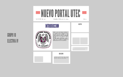 NUEVO PORTAL UTEC by Nelson Martinez on Prezi