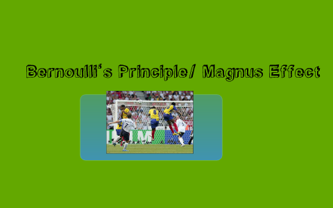 Bernoulli's Principle/ Magnus Effect by PJ Samotus on Prezi