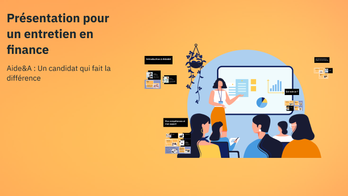 Présentation pour un entretien en finance by Mariam Raissa Komengdi on ...