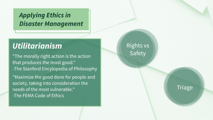 Ethics of Disaster Management by Sam McEntyre on Prezi