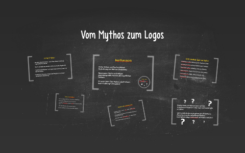 Vom Mythos zum Logos by Clemens Meier on Prezi
